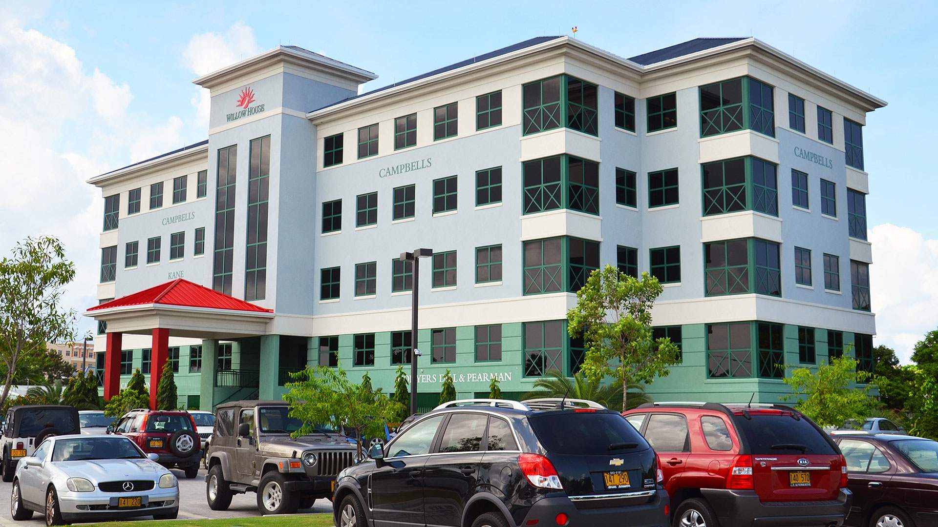 Cricket Square in December - The Brasserie, Grand Cayman : The ...